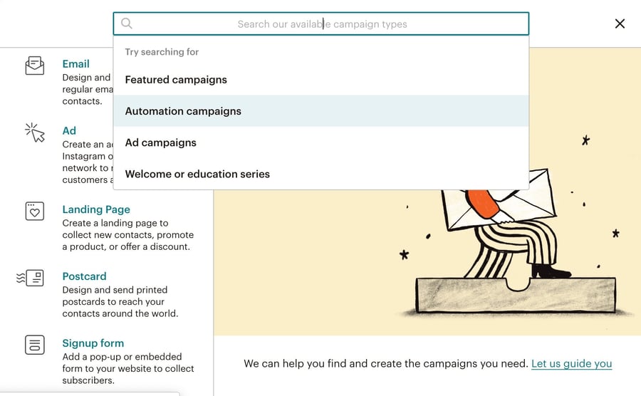 Step-by Step Guide: How to create MailChimp marketing automation for ...